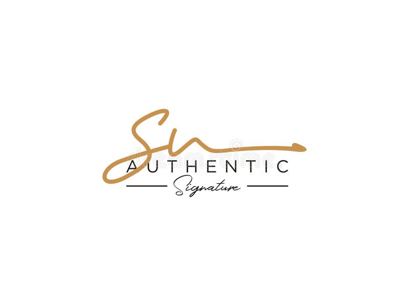Letter SU Signature Logo Template Vector Stock Vector - Illustration of ...