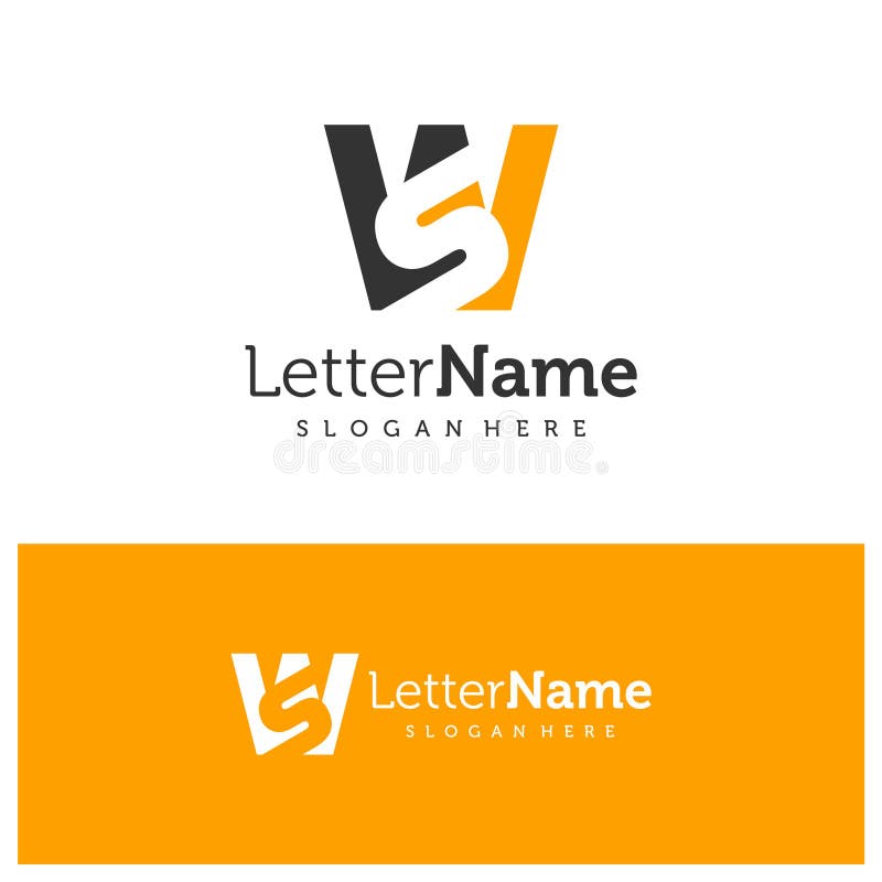 Letter SW Logo Design Vector. Creative Initial SW Logo Concepts ...