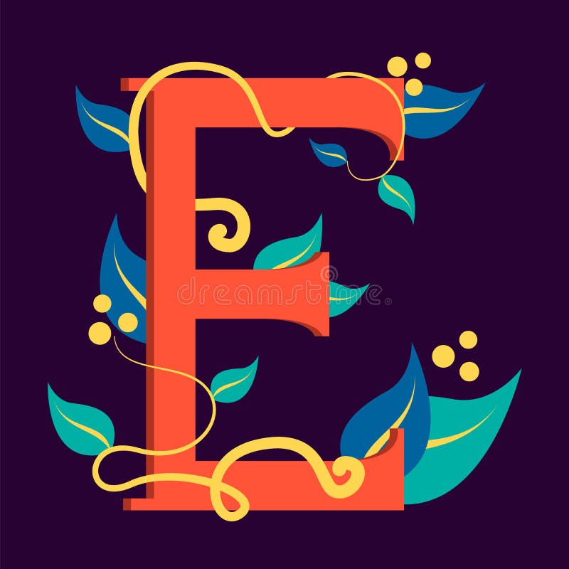 Letter Symbol. Design of Logotype. Graphic Design Stock Illustration ...