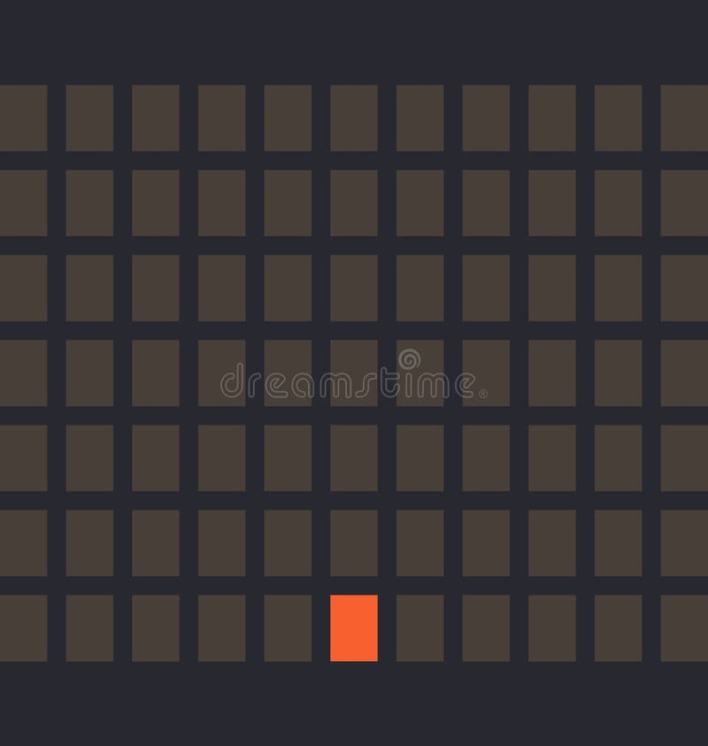 Letter Symbol Multiply Led Orange Color and a Dark Background Stock ...