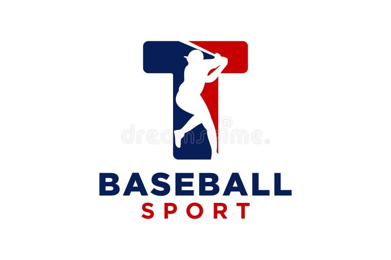 Letter T Baseball Logo Icon Vector Template, Stock Vector ...