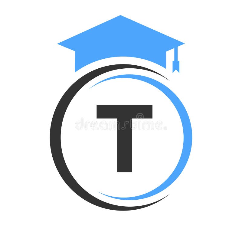 Letter T Education Logo Template. Education Logotype Concept with ...
