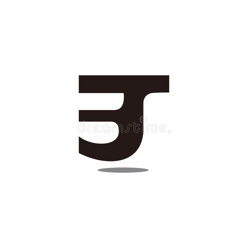 Letter T Fast Run Simple Geometric Logo Vector Stock Vector ...