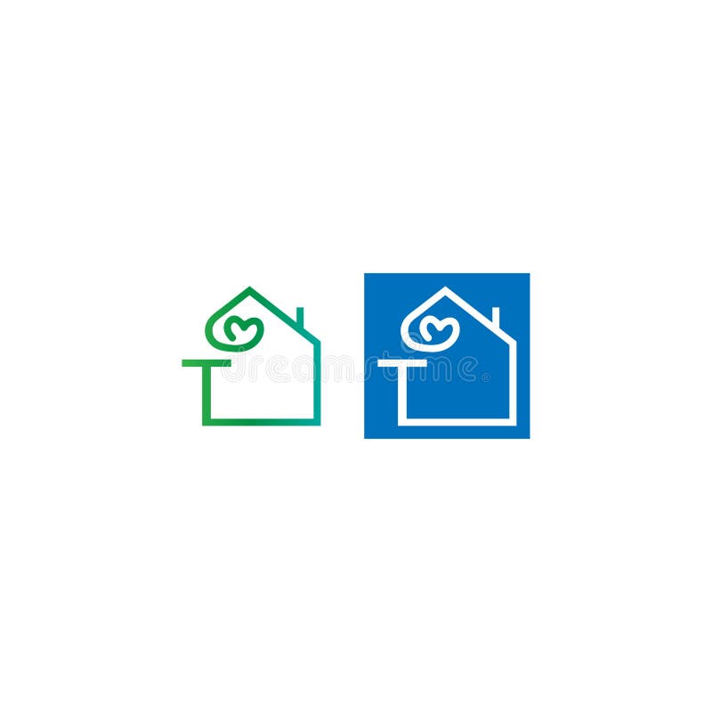 Letter T House Logo Stock Illustrations – 489 Letter T House Logo Stock ...