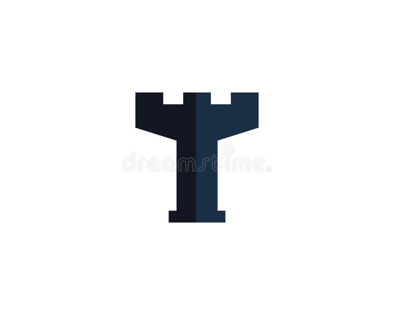 Letter T Icon Logo Design Element Stock Vector - Illustration of ...