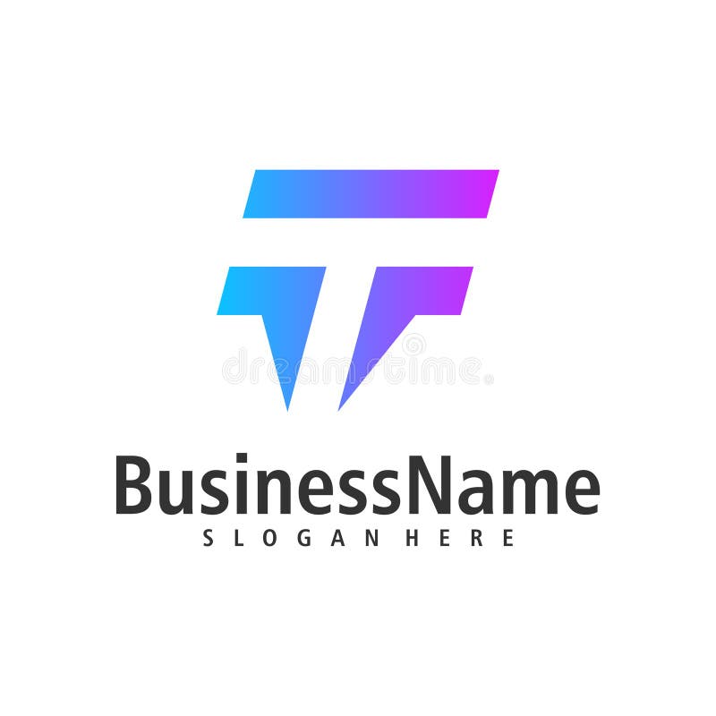 Letter T Logo Design Vector. Creative Initial T Logo Concepts Template ...