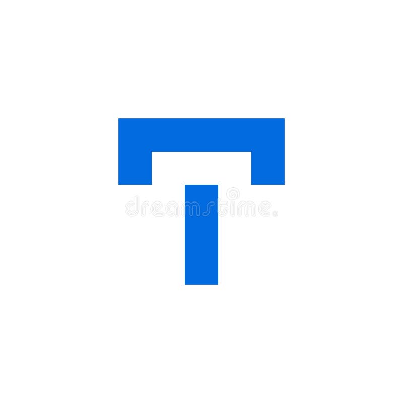 Letter T Logo Icon Design Template Elements Vector Eps Stock Vector ...