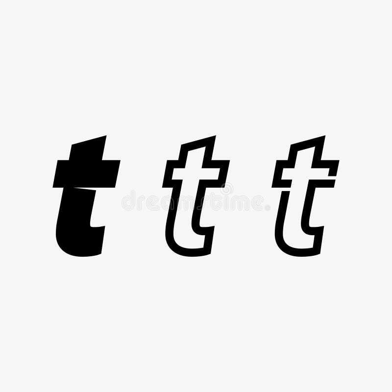 Letter T Logo Image and Font T Design Graphic Vector Stock Illustration ...