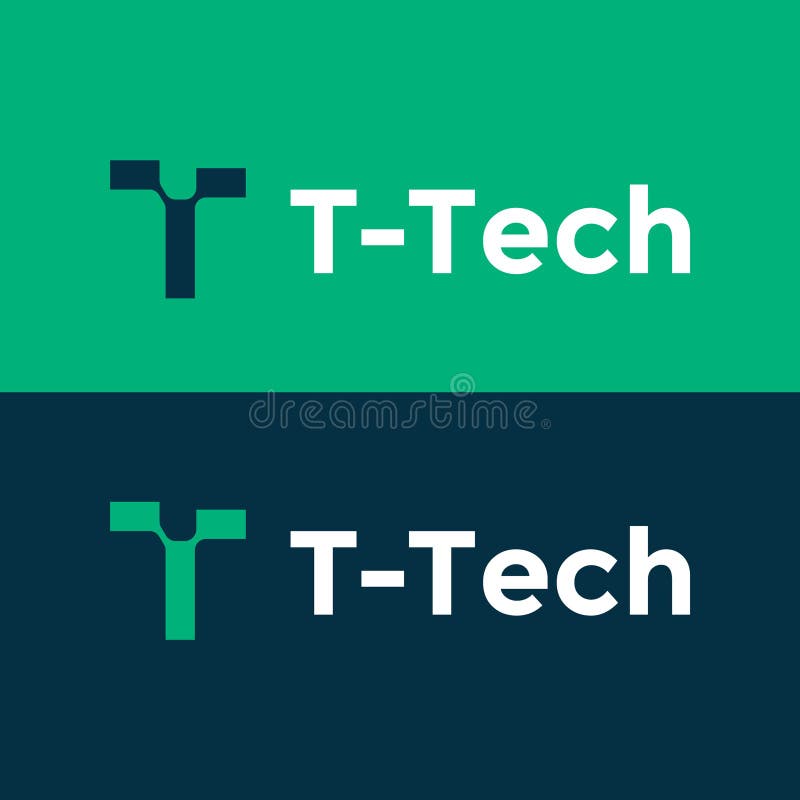 Letter T Molecule Logo, Bio Tech Connect Dots Science Technology Logo ...