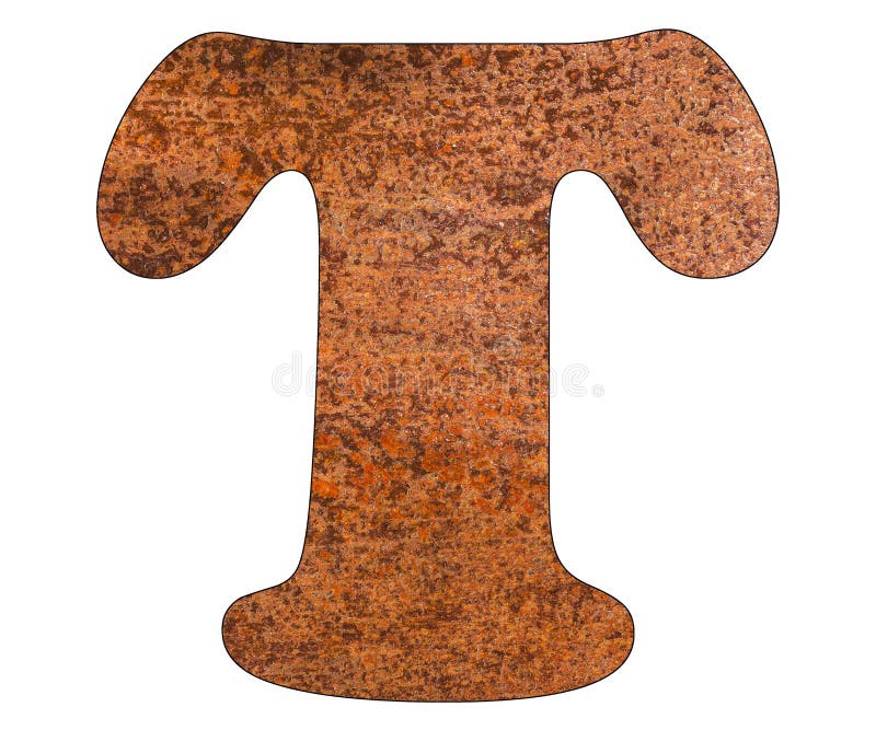 Letter L with Rusty Metal Background Stock Photo - Image of yellow ...