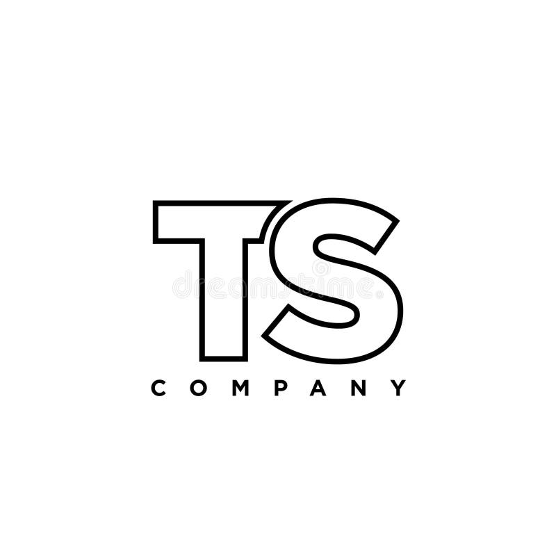 Letter T and S, TS Logo Design Template. Minimal Monogram Initial Based ...