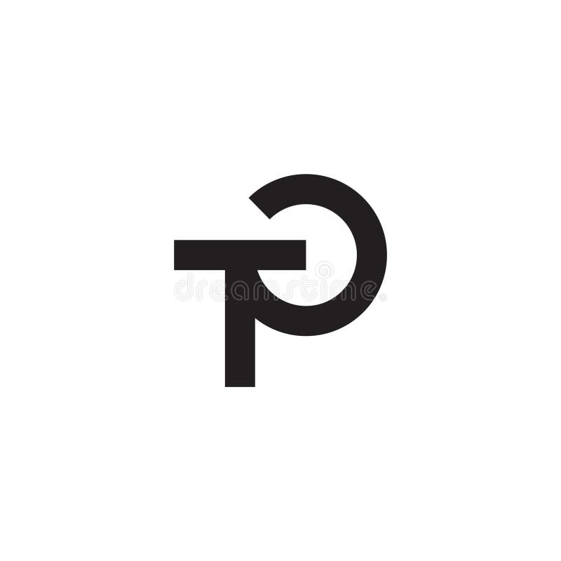 Letter T Time Watch Simple Geometric Logo Vector Stock Vector ...