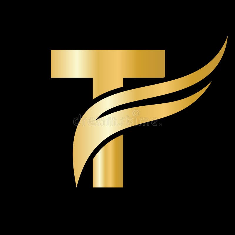 Letter T Wing Logo for Transport, Freight, Transportation Logotype ...