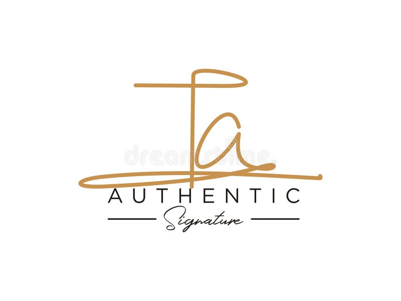 Signature Ta Stock Illustrations – 212 Signature Ta Stock Illustrations ...