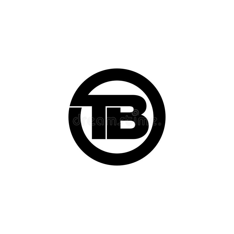 Letter TB Simple Monogram Logo Icon Design. Stock Vector - Illustration ...