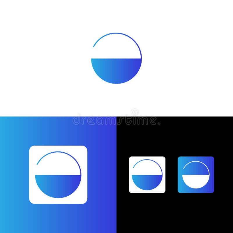 Letter a Tech Logo Design with Gradient Shape Icon Design Element for ...