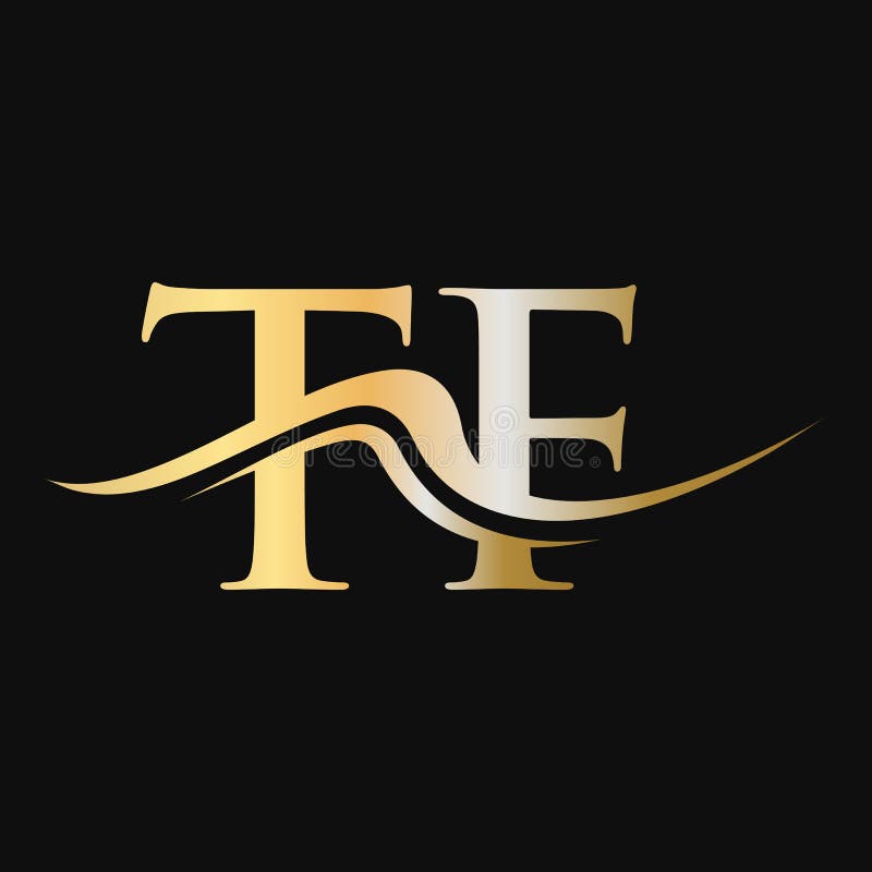 Letter TF Logo Design. Initial TF Logotype Template for Business and ...