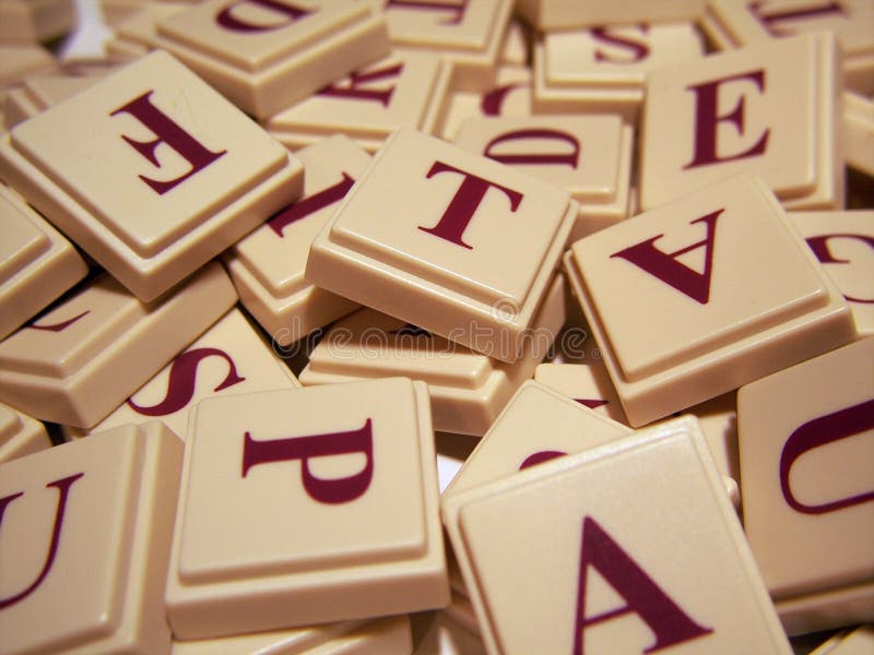Scrabble Tiles stock image. Image of letters, tile, games - 164423