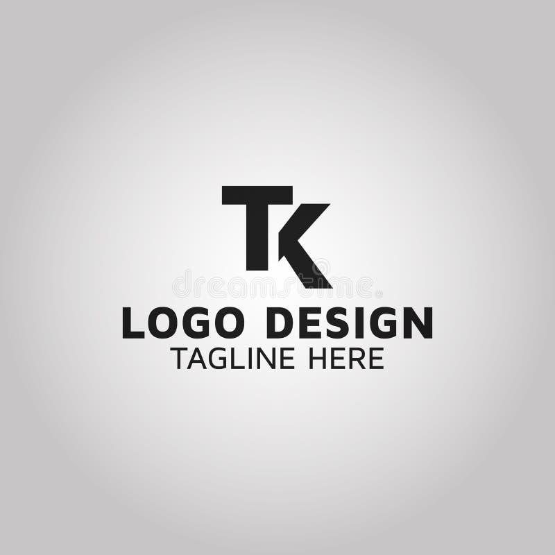 Letter TK Initial TK Logo Design Company Stock Vector - Illustration of ...