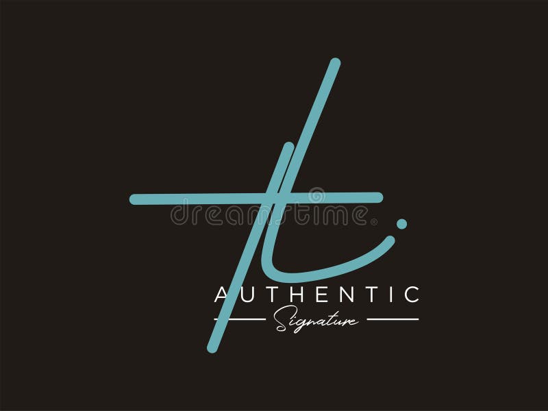 Tl Signature Stock Illustrations – 174 Tl Signature Stock Illustrations ...