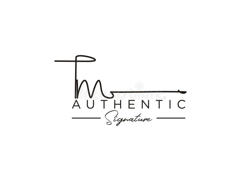 Tm Signature Stock Illustrations – 203 Tm Signature Stock Illustrations ...