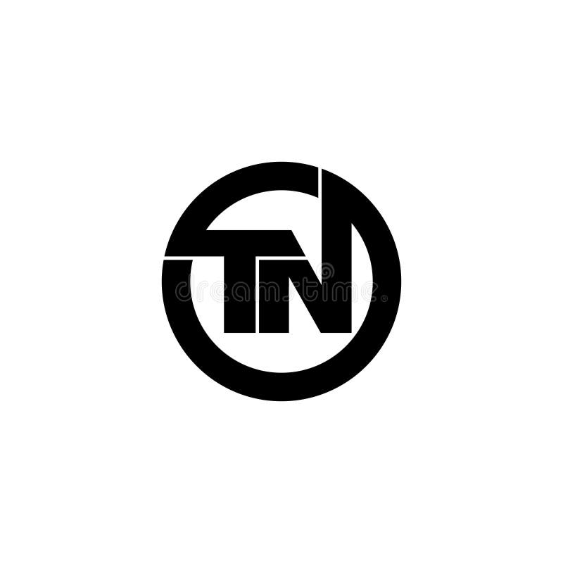 Simple Tn Monogram Logo Stock Illustrations – 717 Simple Tn Monogram ...