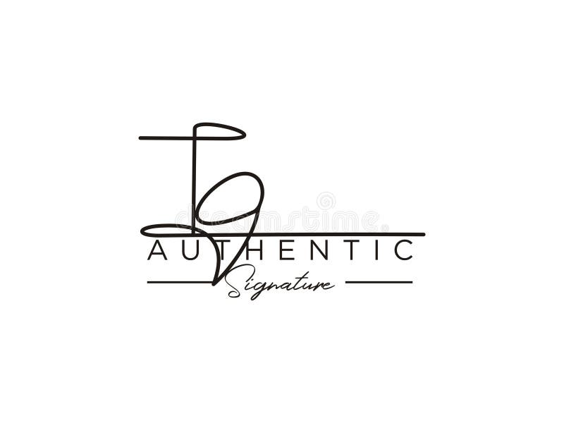 Letter TO Signature Logo Template Vector Stock Vector - Illustration of ...