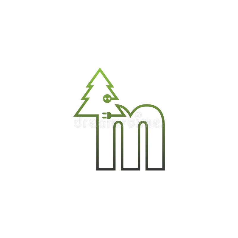 Letter Tree Logo, Concept Letter + Icon Tree Vector Stock Vector ...