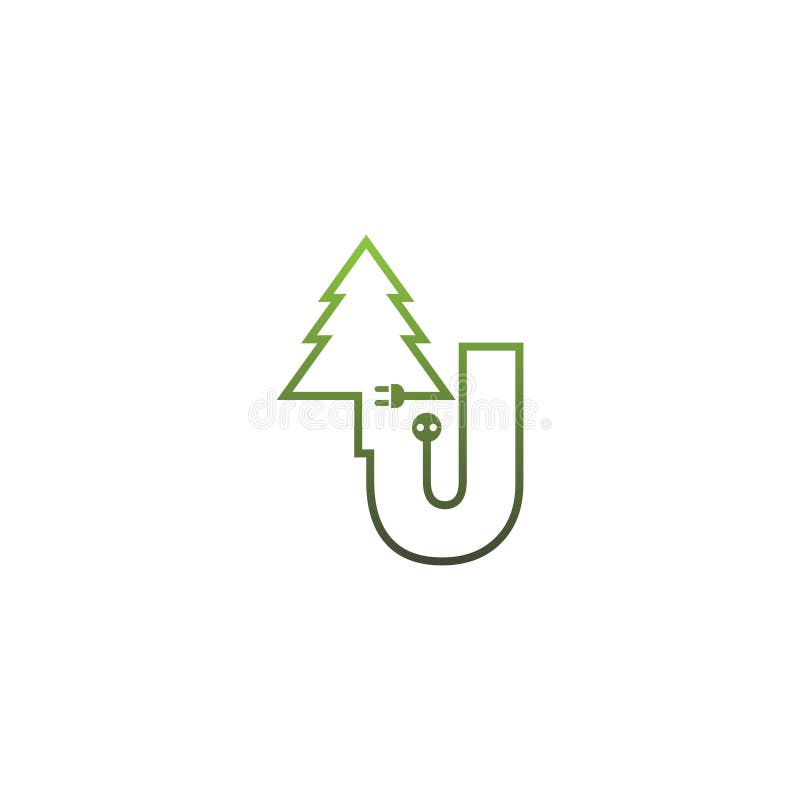 Letter Tree Logo, Concept Letter + Icon Tree Vector Stock Vector ...