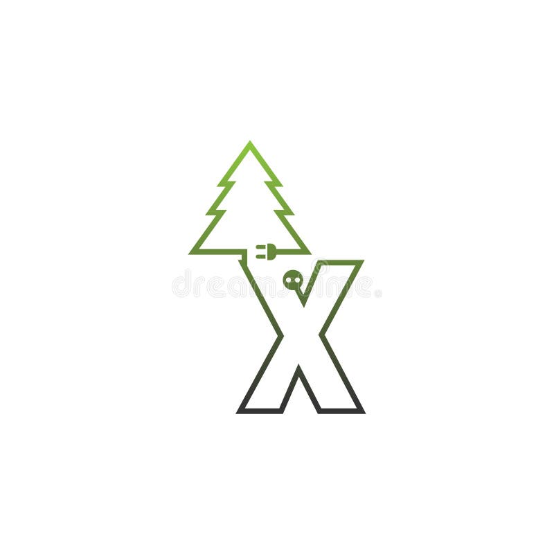 Letter Tree Logo, Concept Letter + Icon Tree Vector Stock Vector ...