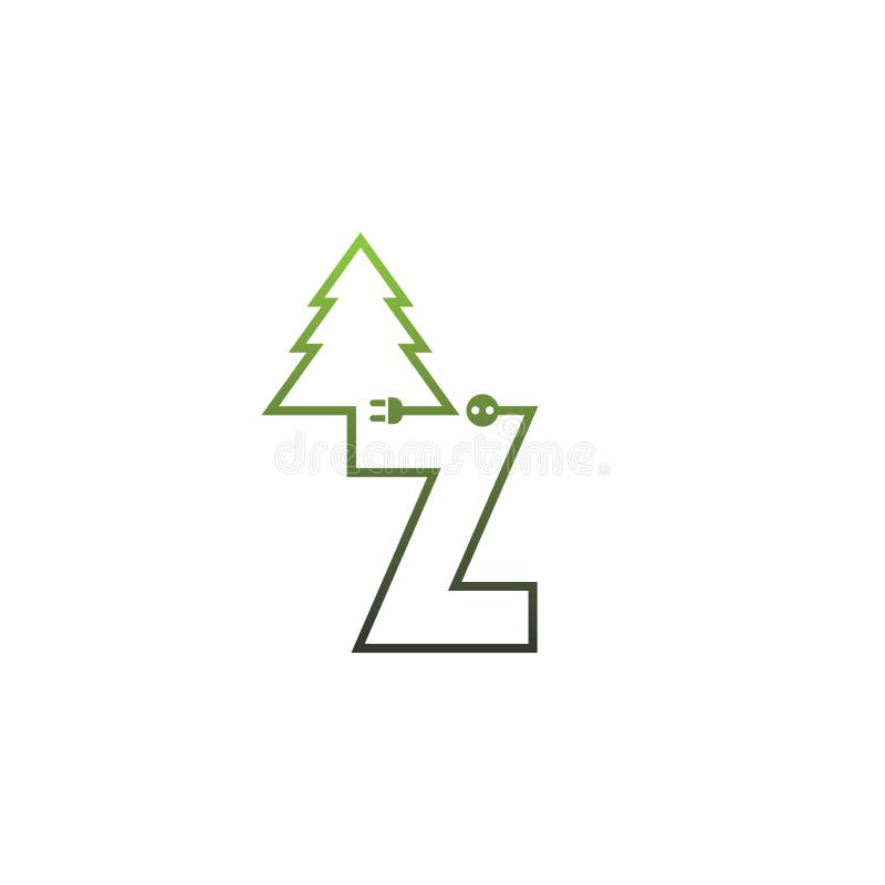 Letter Tree Logo, Concept Letter + Icon Tree Vector Stock Vector ...