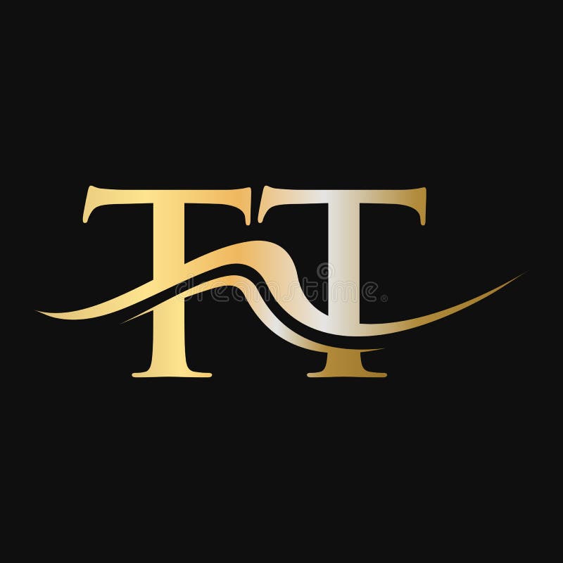 Letter TT Logo Design. Initial TT Logotype Template for Business and ...