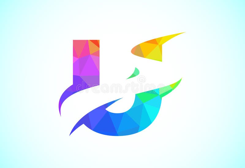 Letter U with Backspace S or Pathway Logo Design Vector Template. Low ...