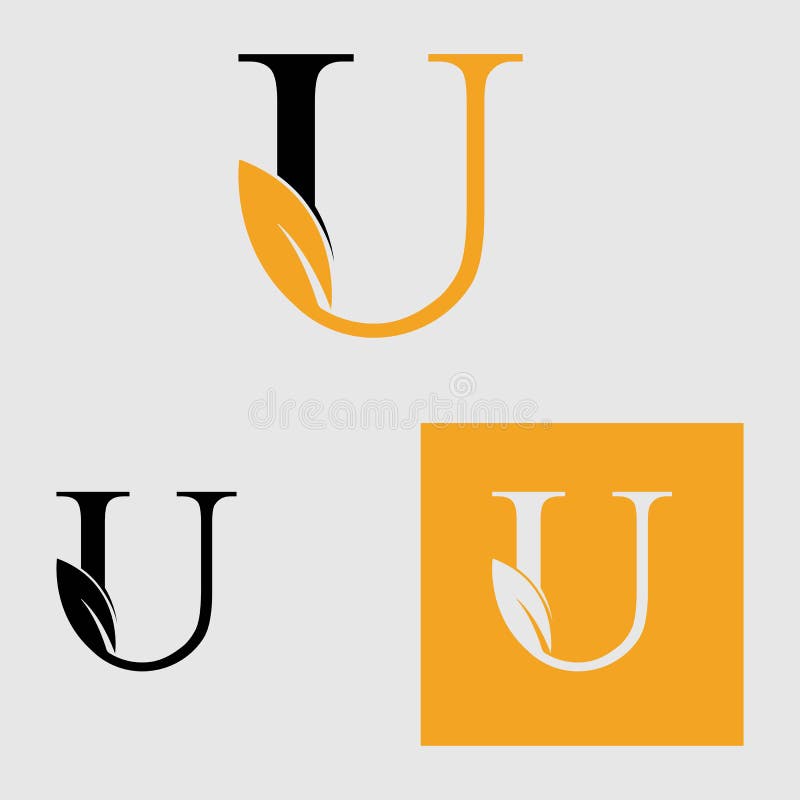 Letter U Business Corporate Abstract Unity Vector Logo Design Template ...