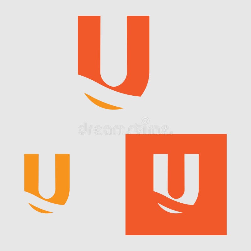 Letter U Business Corporate Abstract Unity Vector Logo Design Template ...