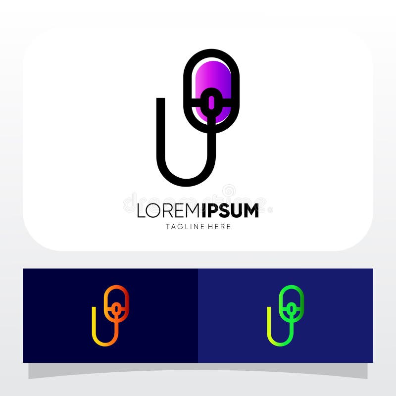 Letter X Mouse Cursor Pointer Logo Design Vector Icon Graphic ...