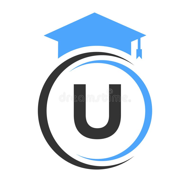 Letter U Education Logo Template. Education Logotype Concept with ...