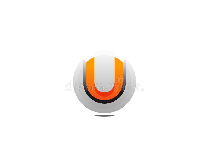 Letter U Icon Logo Design Element Stock Vector - Illustration of ...