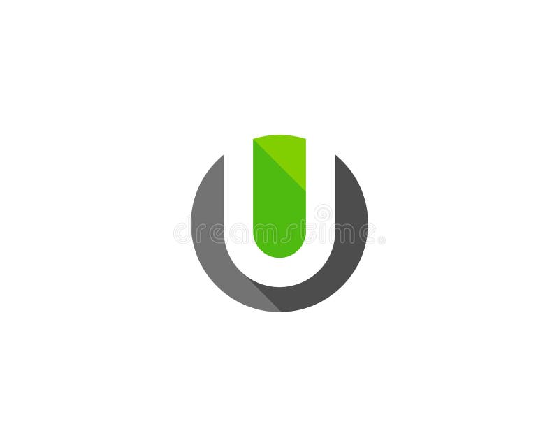 Letter U Icon Logo Design Element Stock Vector - Illustration of ...