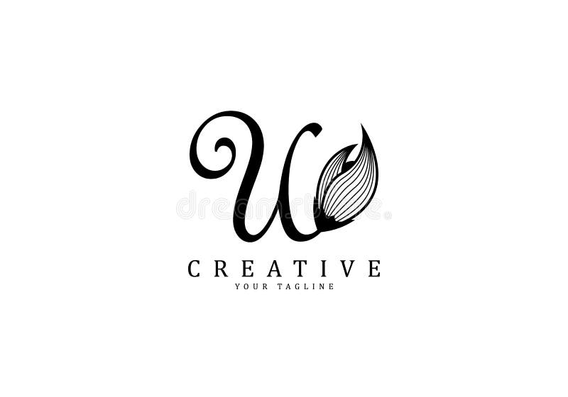 Letter U Calligraphy Stock Illustrations – 1,899 Letter U Calligraphy ...