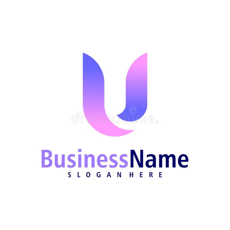 Letter U Logo Design Vector. Creative Initial U Logo Concepts Template ...