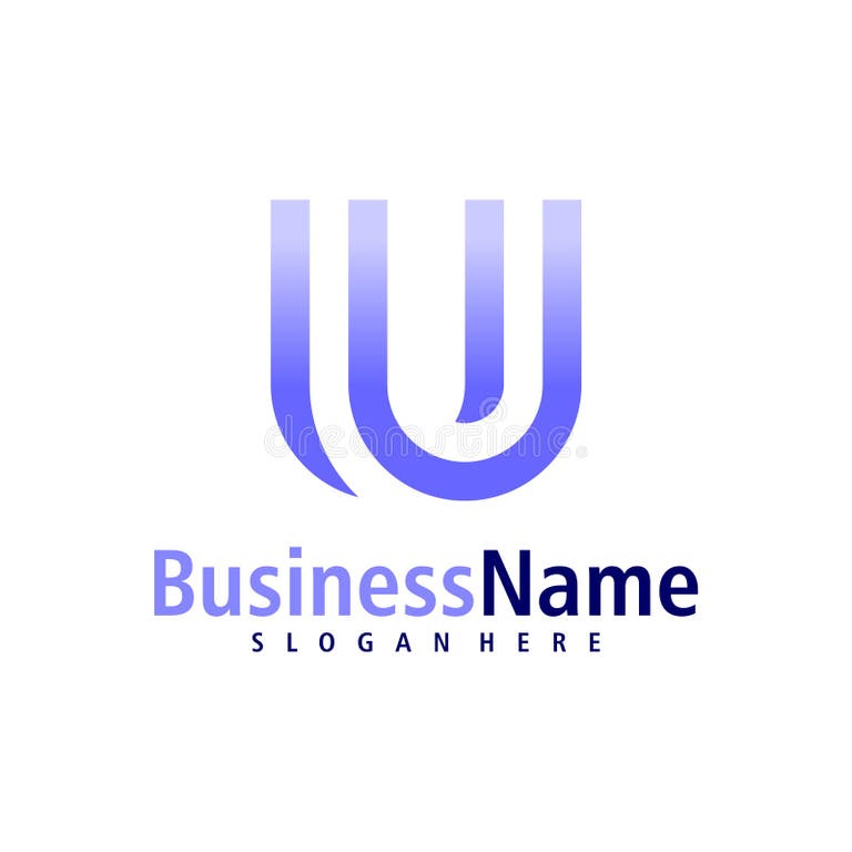 Letter U Logo Design Vector. Creative Initial U Logo Concepts Template ...
