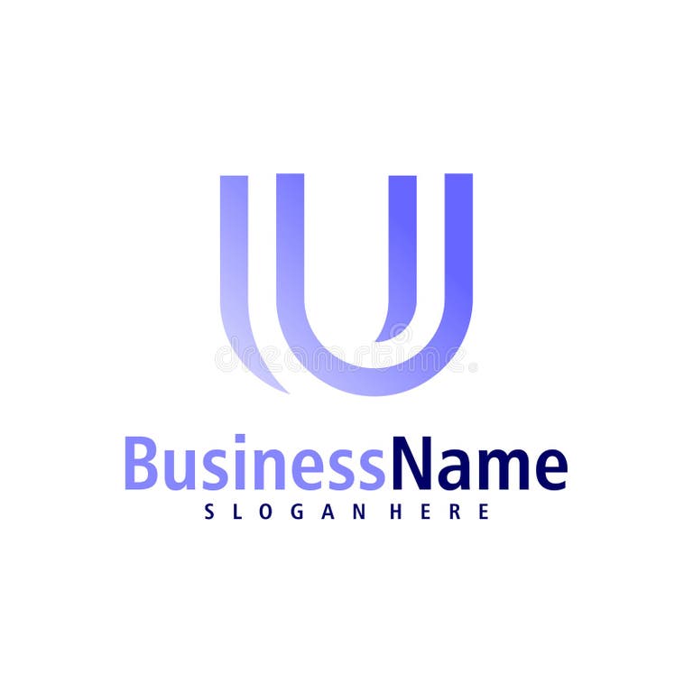Letter U Logo Design Vector. Creative Initial U Logo Concepts Template ...