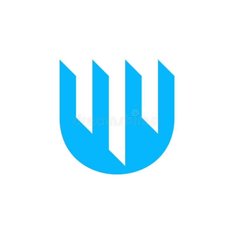 Letter U logo stock vector. Illustration of geometric - 214313086