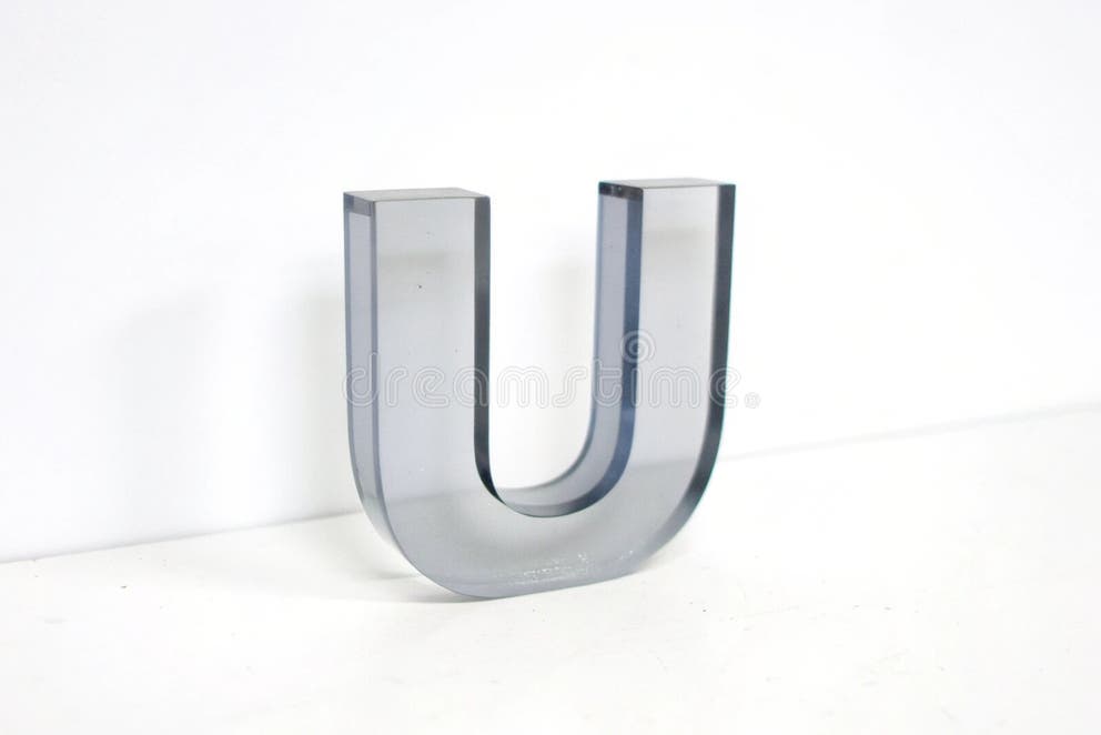 The Letter U: Typography and Design Stock Illustration - Illustration ...