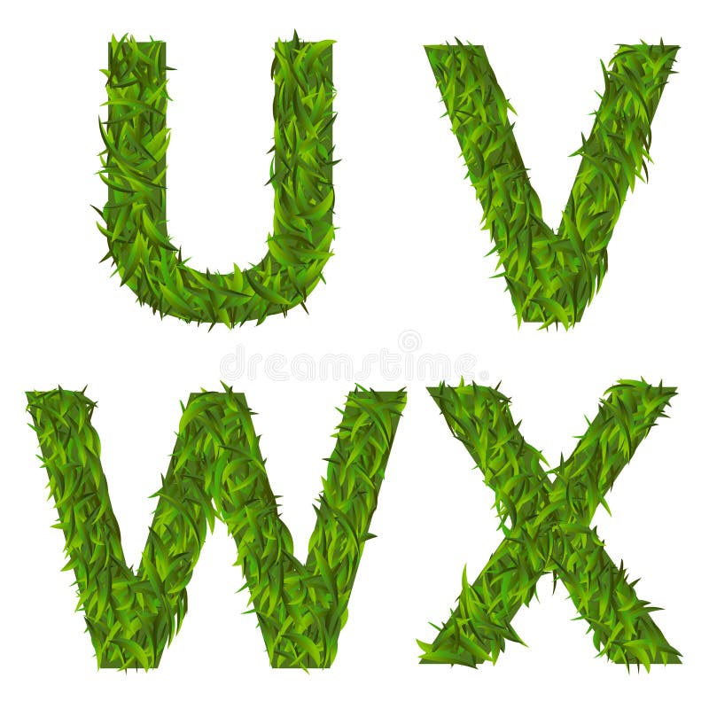 Letter V Grass Stock Illustrations – 256 Letter V Grass Stock ...