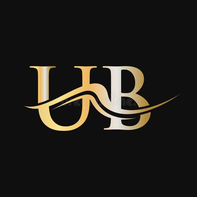 Letter UB Logo Design. Initial UB Logotype Template for Business and ...