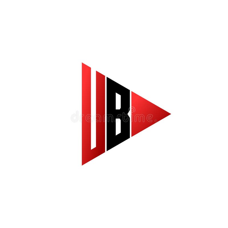 Letter UB Simple Logo Icon Design Vector Stock Vector - Illustration of ...