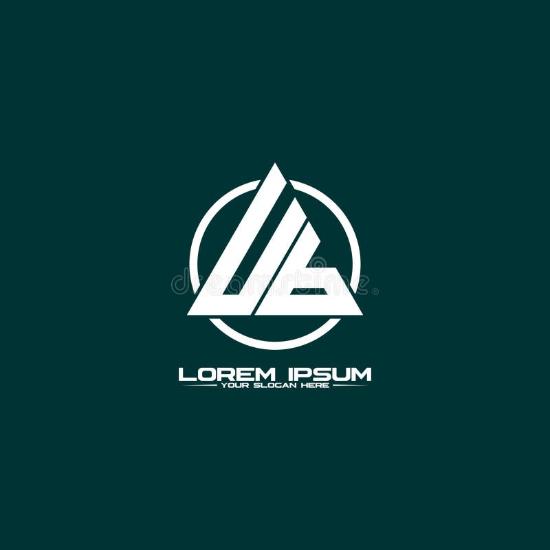 Letter UB Simple Monogram Logo Icon Design. Stock Vector - Illustration ...