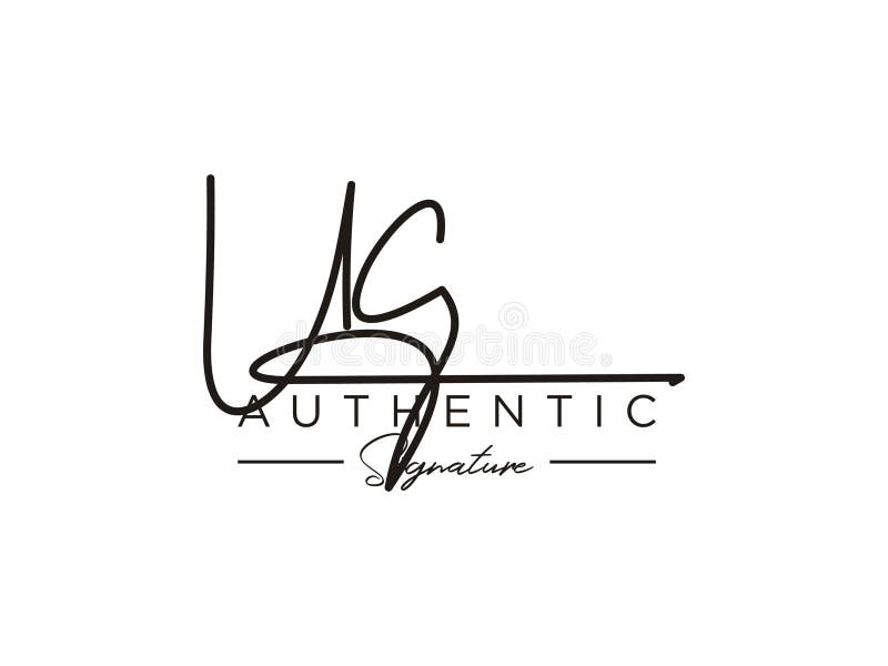 Letter UC Signature Logo Template Vector Stock Vector - Illustration of ...